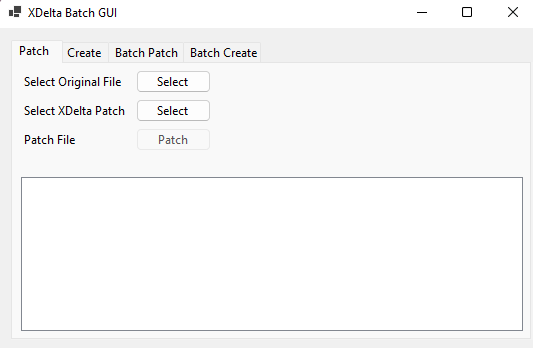 Github Yuvi Appxdeltaguibatch Batch Gui To Create Or Patch Using Xdelta 7298